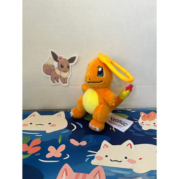 Pokemon | Other | Pokemon Clip On Charmander Bag Back Pack Clip On ...